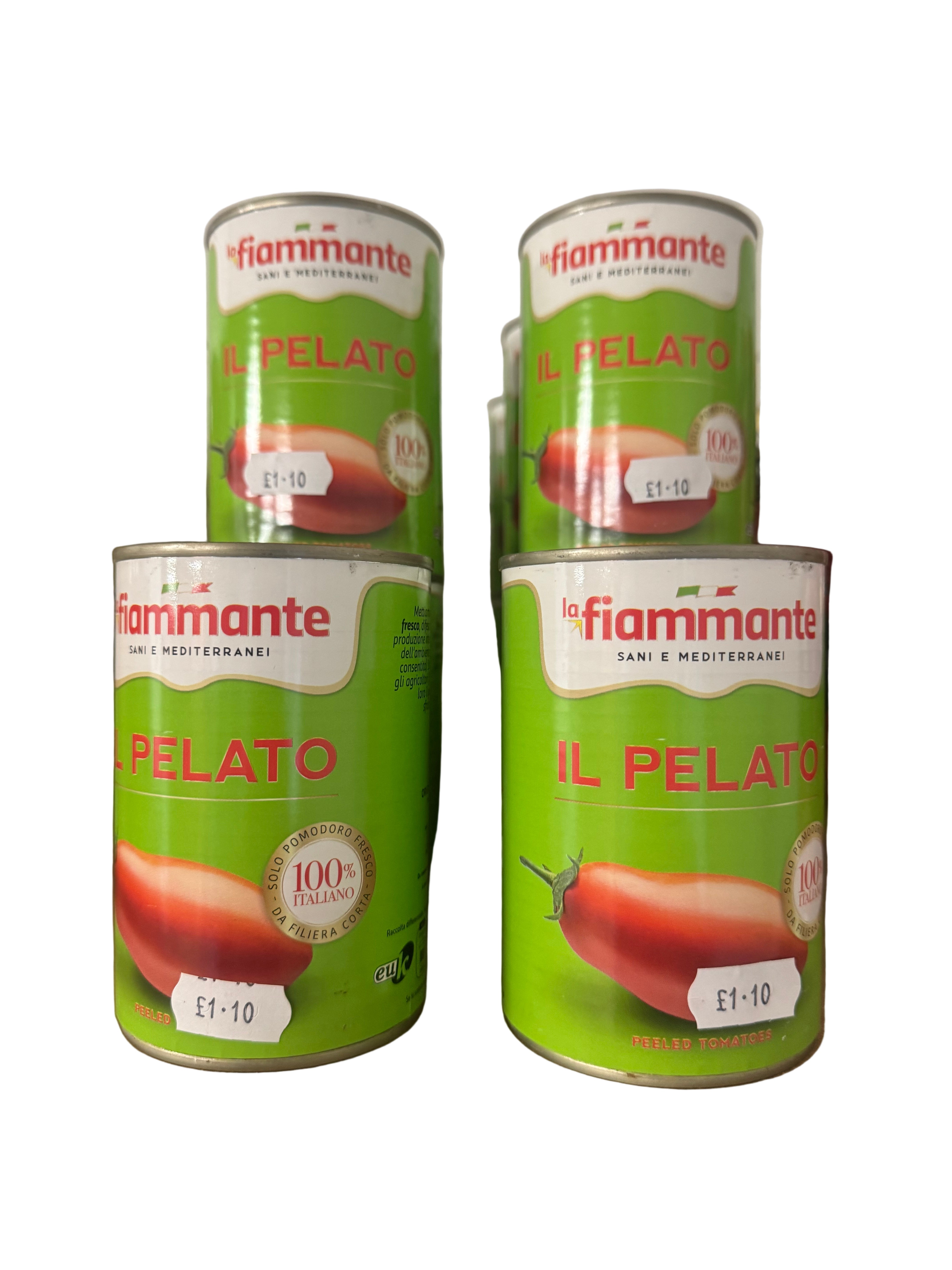 La Fiammante Peeled Tomatoes (Il Pelato) – 400g – Welcome to Caterfayre
